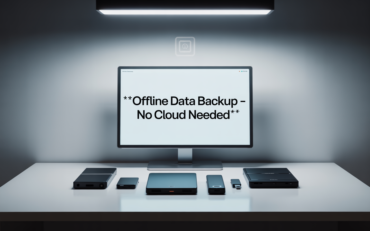 How to Backup Data Without the Cloud: Best Offline Options - My Blog